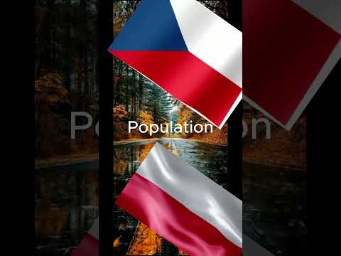 Poland vs Czechia! #poland #czechrepublic #viral #shorts #geography #europe