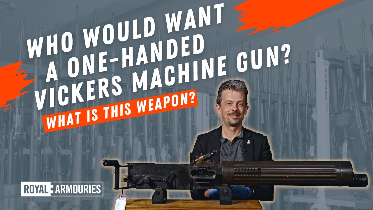 The Vickers MG adapted for First World War air duelling, with firearms expert Jonathan Ferguson