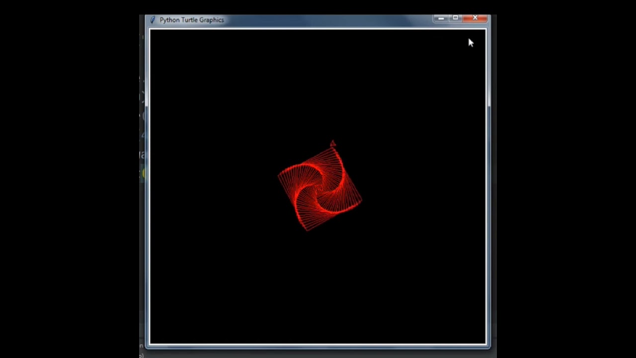 graphic design animation using python #coding #python #programming #trending #coolgraphics #turtle