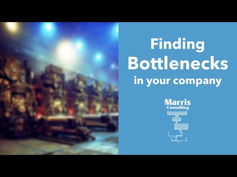 Finding the bottlenecks in your company - Lessons learnt