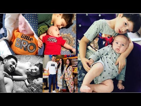 Beautiful Pictures of Kanwar Arsalan and Fatima Effendi New Born Baby Boy Mahbir