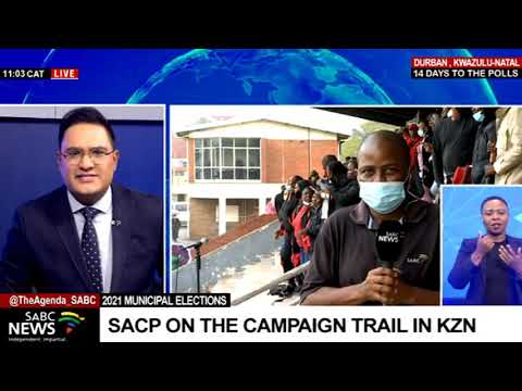 LGE 2021 I SACP takes its election campaign to Durban