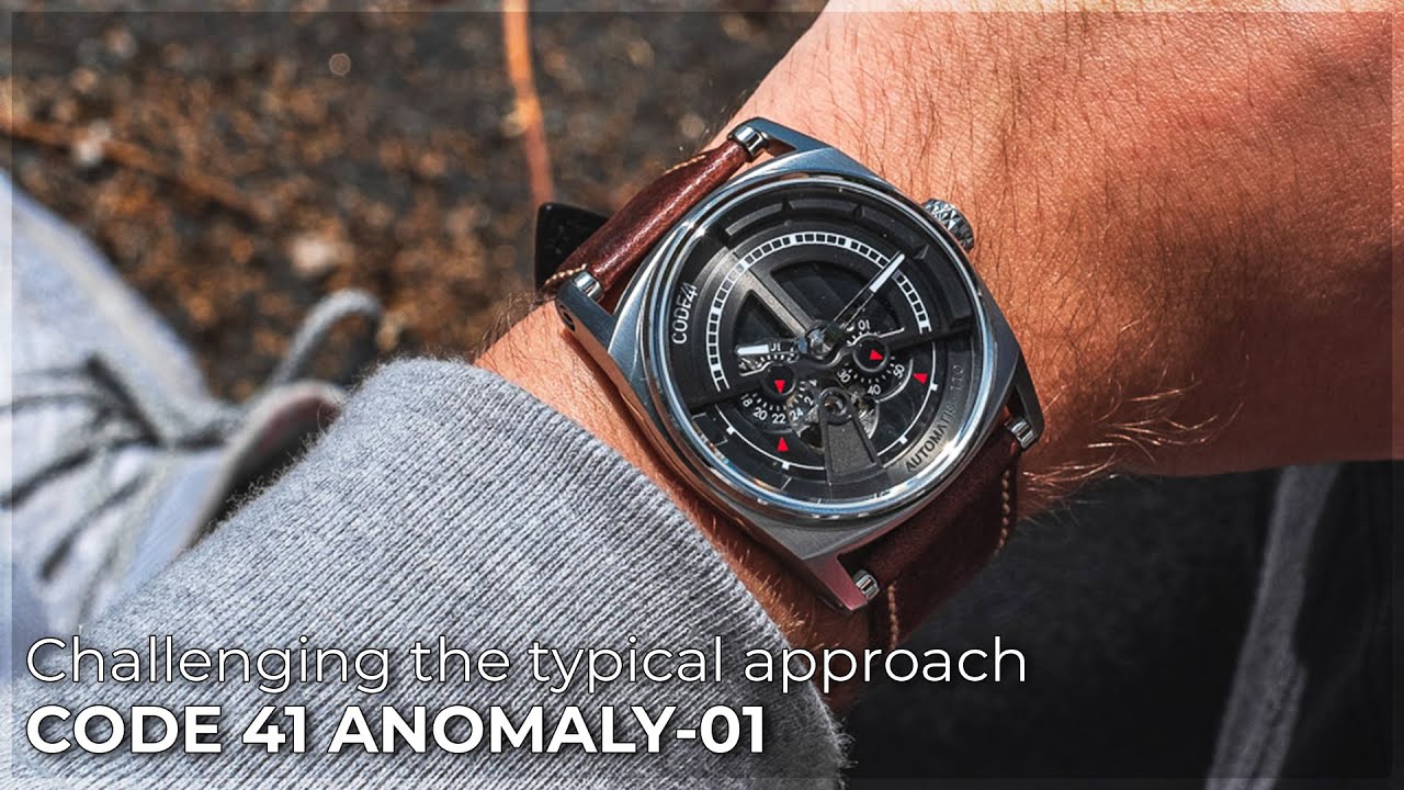 This Watch Aims To Challenge The Typical Approach | The CODE41 Anomaly-01 WatchGecko Review