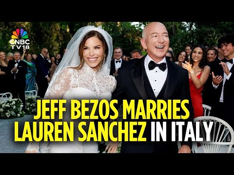 Amazon Founder Jeff Bezos Marries Former Journalist Lauren Sanchez | N18G | CNBC TV18