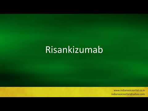 Pronunciation of the word(s) "Risankizumab".