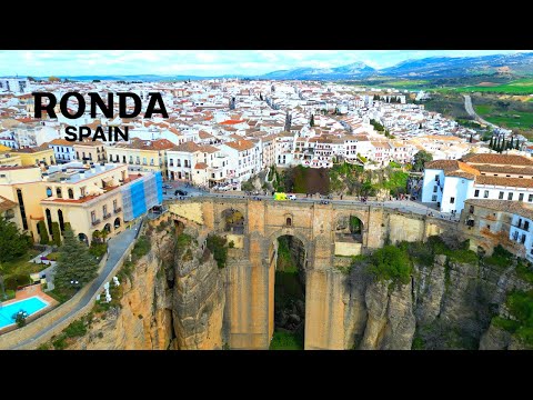 [4K]🇪🇸 Ronda, Spain Walking Adventure | Breathtaking Views, Hidden Gems & the Best Tapas, 2025