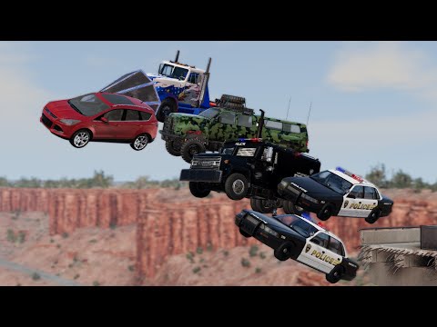 Epic Ford ESCAPE car chase MASS destruction!!!