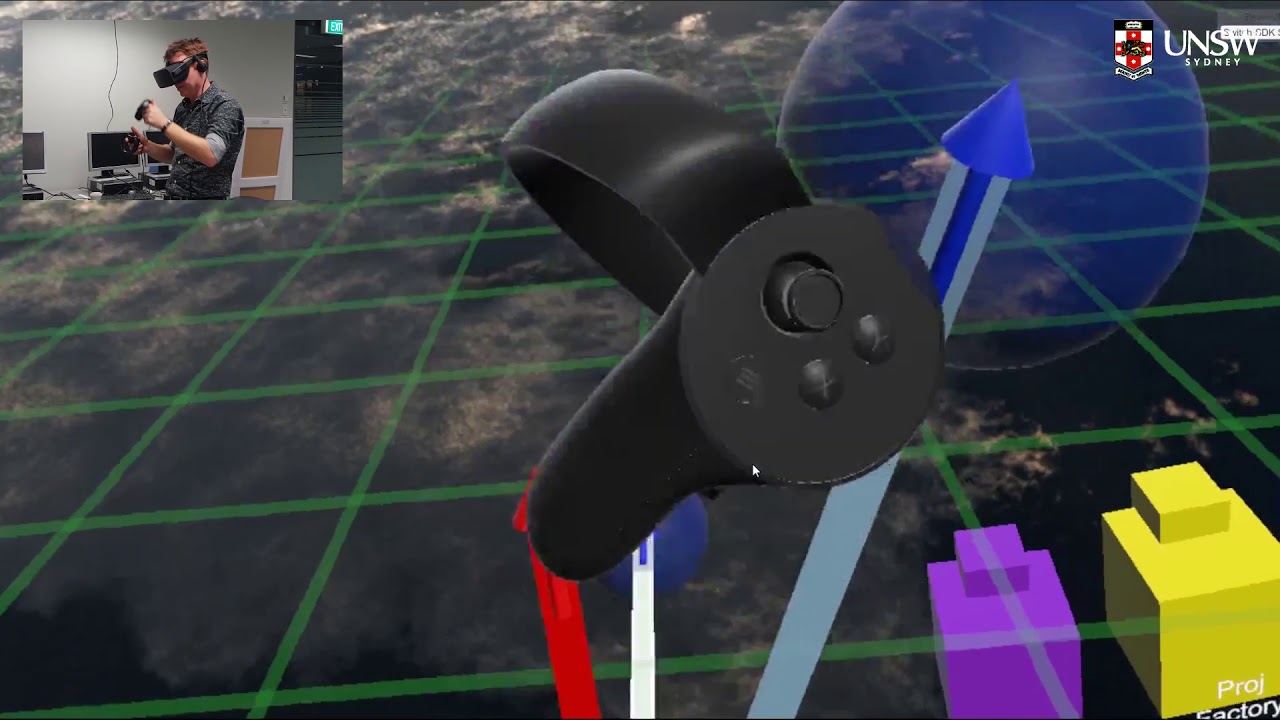 MATH1131 Mathematics 1A — Introduction to the Vector Geometry Virtual Reality Experience