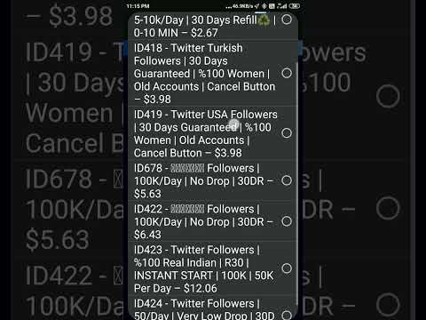 Twitter followers at cheapest price βͺπ΅ Smm Saturn #shorts