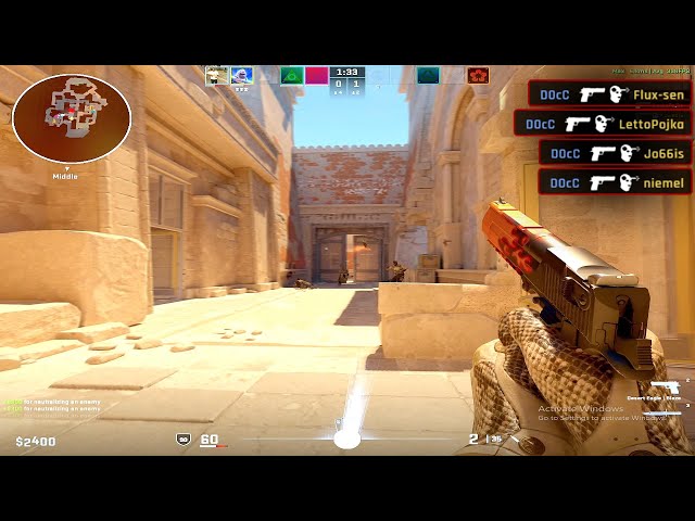 DOcC's CS2 settings (2024): Crosshair, configuration, sensitivity, and more