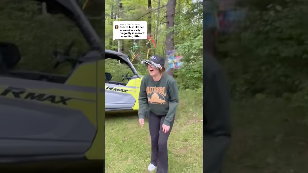 testing 30 dragonflies in the woods 🌲🪰