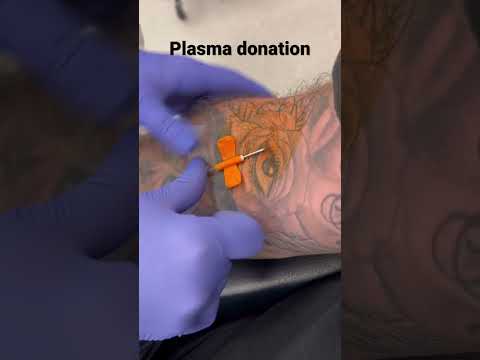Plasma donation