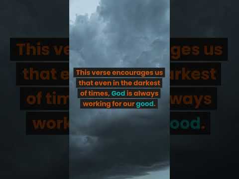 Romans 8:28 EXPLAINED - Live God's Work