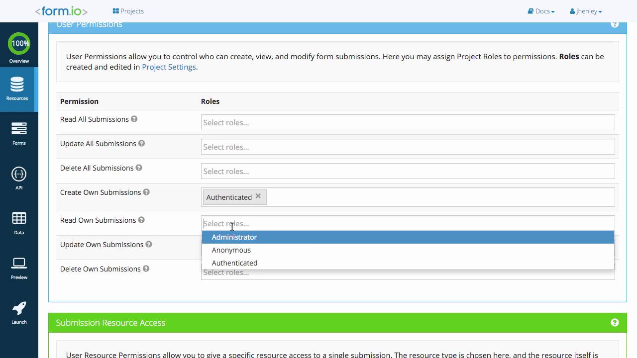 Roles & Permission System