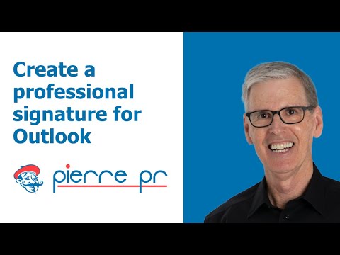 Creating a Professional Email Signature for Outlook