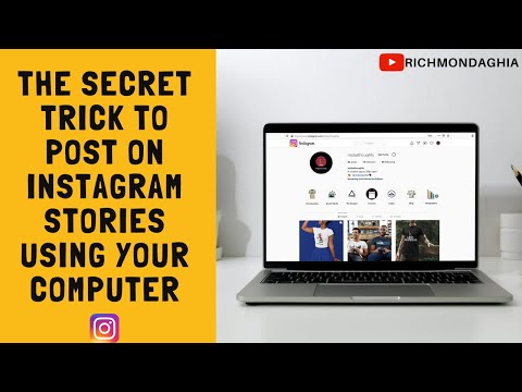 How to post your Instagram Story on Your Desktop/ PC or Mac