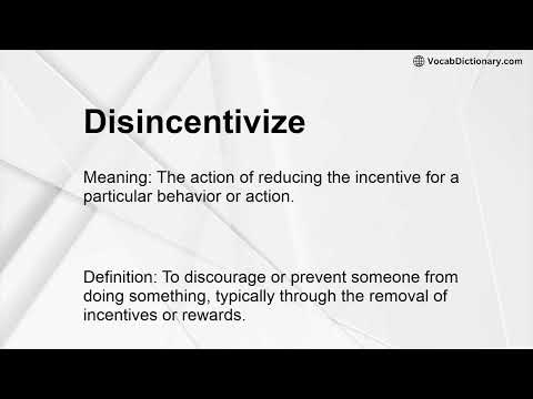 Disincentivize Meaning