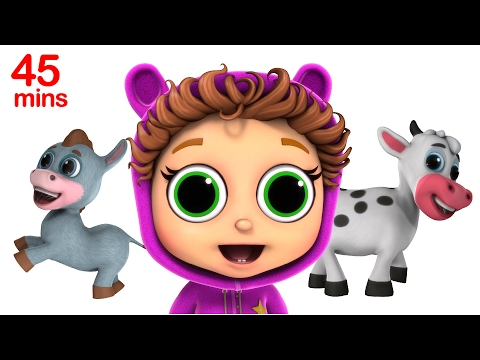 Old MacDonald with Lyrics | Educational | Nursery Rhymes
