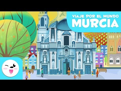 Murcia - Geografía para niños - Viaje por el mundo ✈🌍