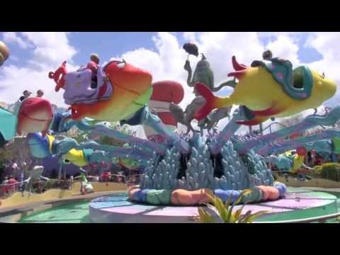 One Fish Two Fish Red Fish Blue Fish - Full Ride POV - Islands of Adventure - Universal Orlando