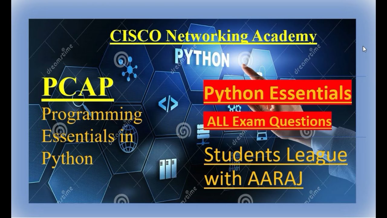 Complete Exam Questions | Cisco Programming Essentials in Python - PCAP | PE 2 Module Full Course.
