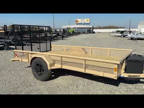 Diamond C PSA Venture Edition Utility Trailer at TSI Trailers