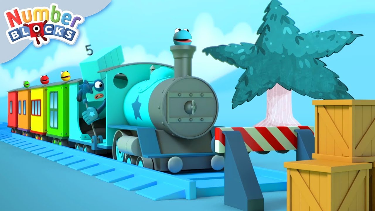 Numberblocks | The Numberblocks Express 🚂⭐✈️🚗| Full Episodes for kids | 123 Learn to Count