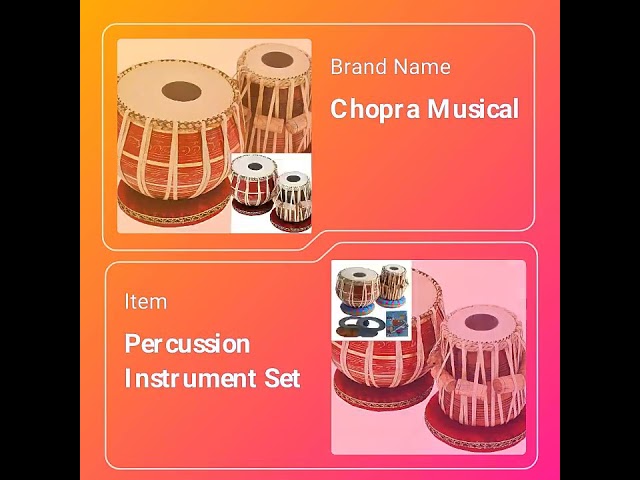 Musical Tabla - Taal Tarang Digital Power Electronic Tabla Trader ...