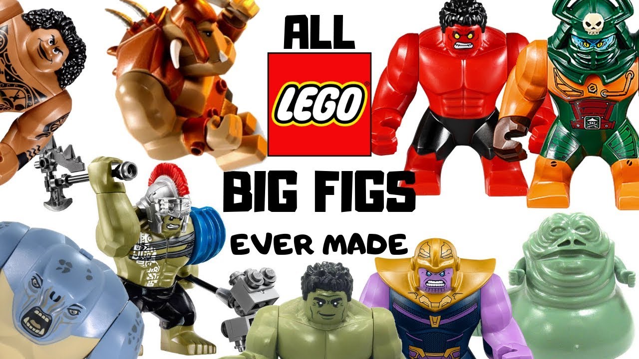 ALL Lego BIG FIGS Ever Made 1999 to 2019!