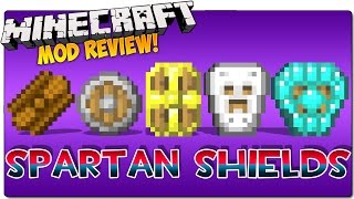 Spartan Shields Mod Para Minecarft 1.16.5, 1.15.2, 1.14.4, 1.12.2, 1.11 ...