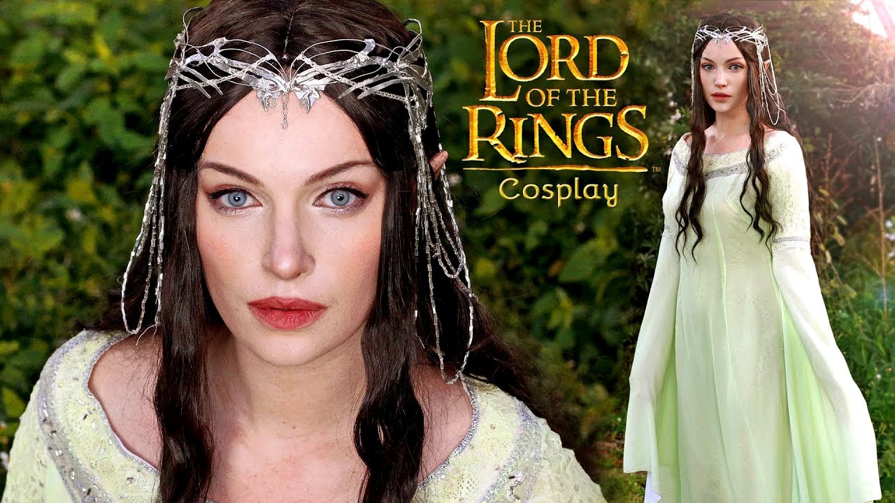 Arwen (Lord Of The Rings) Makeup / Hair / Costume - Cosplay Tutorial