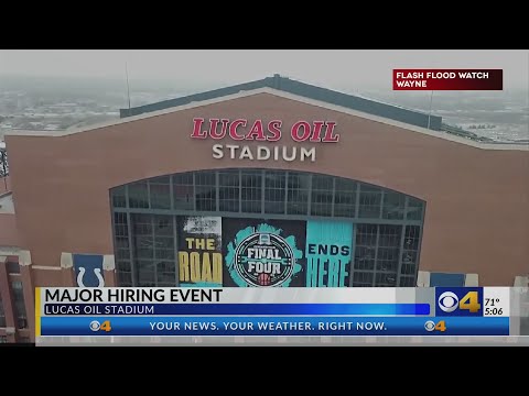 Lucas Oil Stadium and Indiana Convention Center team up for job fair