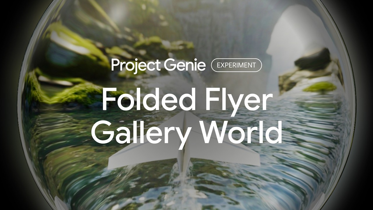 Project Genie Gallery | Folded Flyer