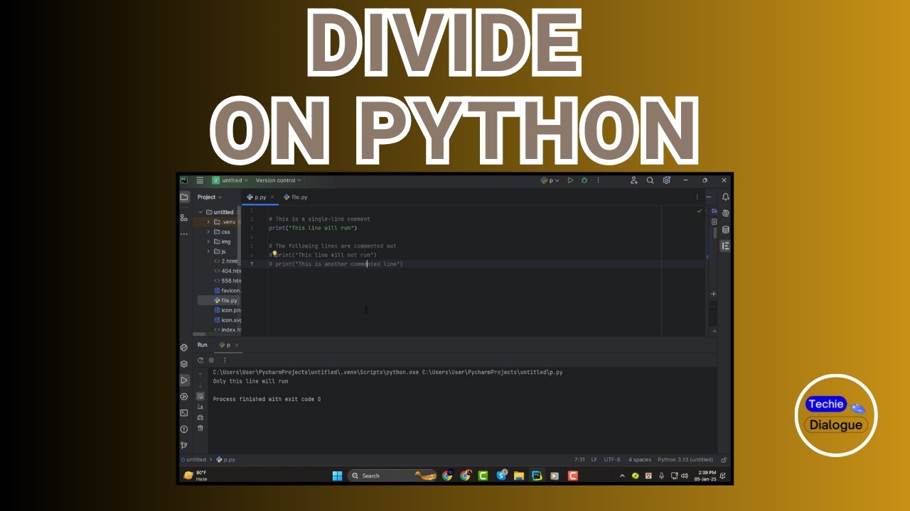 How to Divide on Python - Step-by-Step Guide [2025]