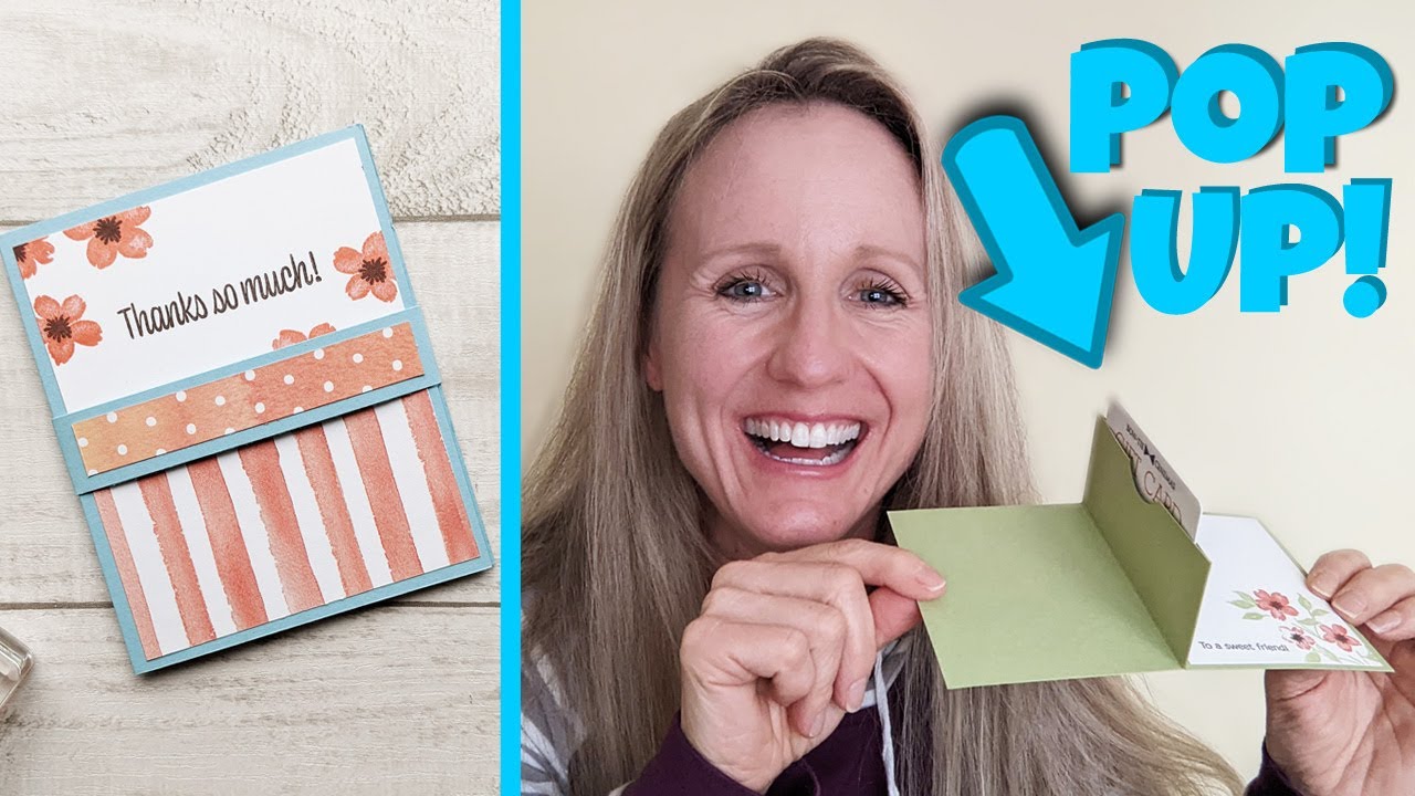 DIY Gift Card Holder that POPS UP! | Last Minute Gift