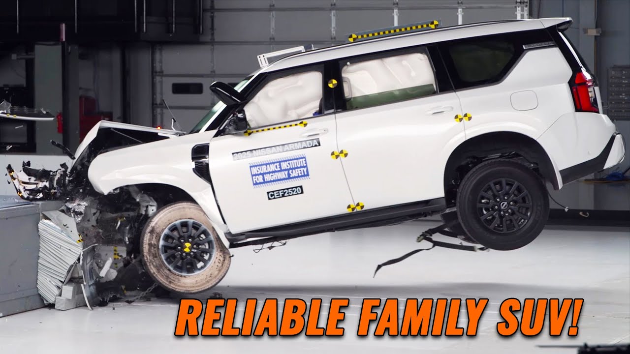 2025 Nissan Armada – Seriously Safe SUV | Crash Test Explained!