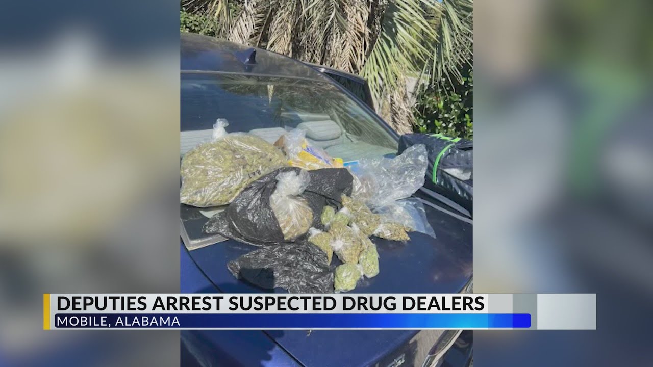 2 found with drugs, gun and cash, arrested: Mobile Co. Sheriff’s Office