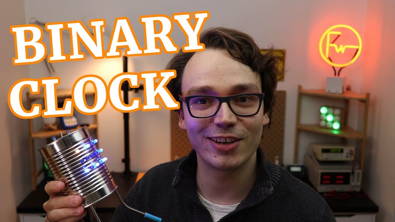 Turning a can of soup into a binary clock