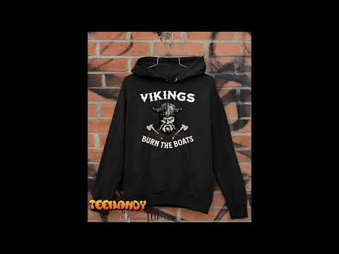 Vikings High School College Sports Motivation T-Shirt