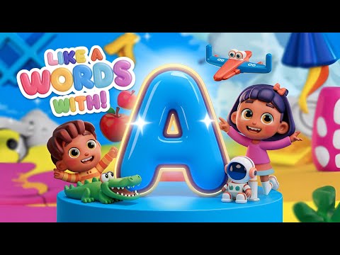 Phonics sounds of alphabets | Words that start with A | Amazing Words Beginning with A