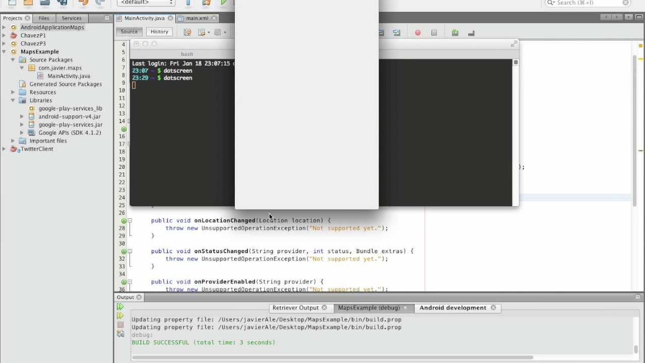 Google Maps API v2 // Getting Location