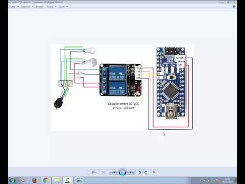 comment brancher 2lampe avec le clavier et arduino - الورشه