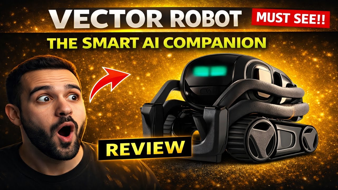 Vector Robot – The Smart AI Companion QUICK Review – AI Gadgets