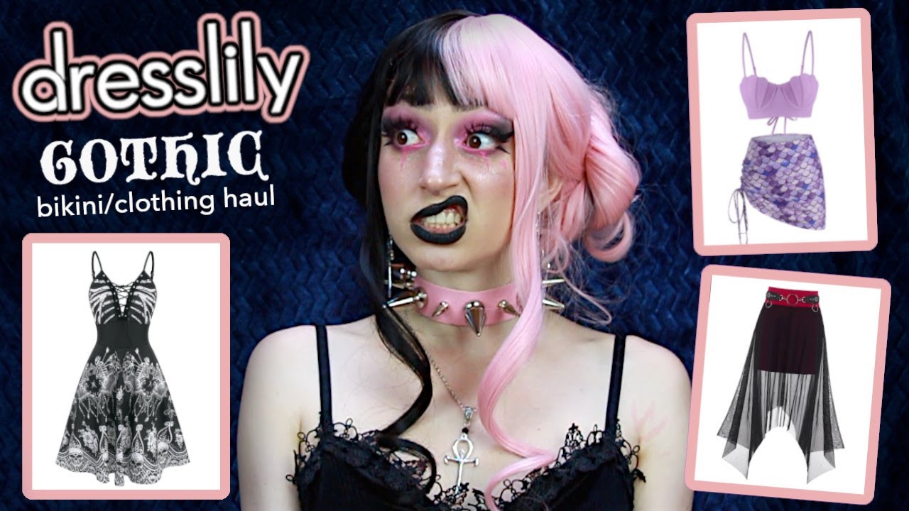 GOTH/BIKINI DRESSLILY HAUL 💀