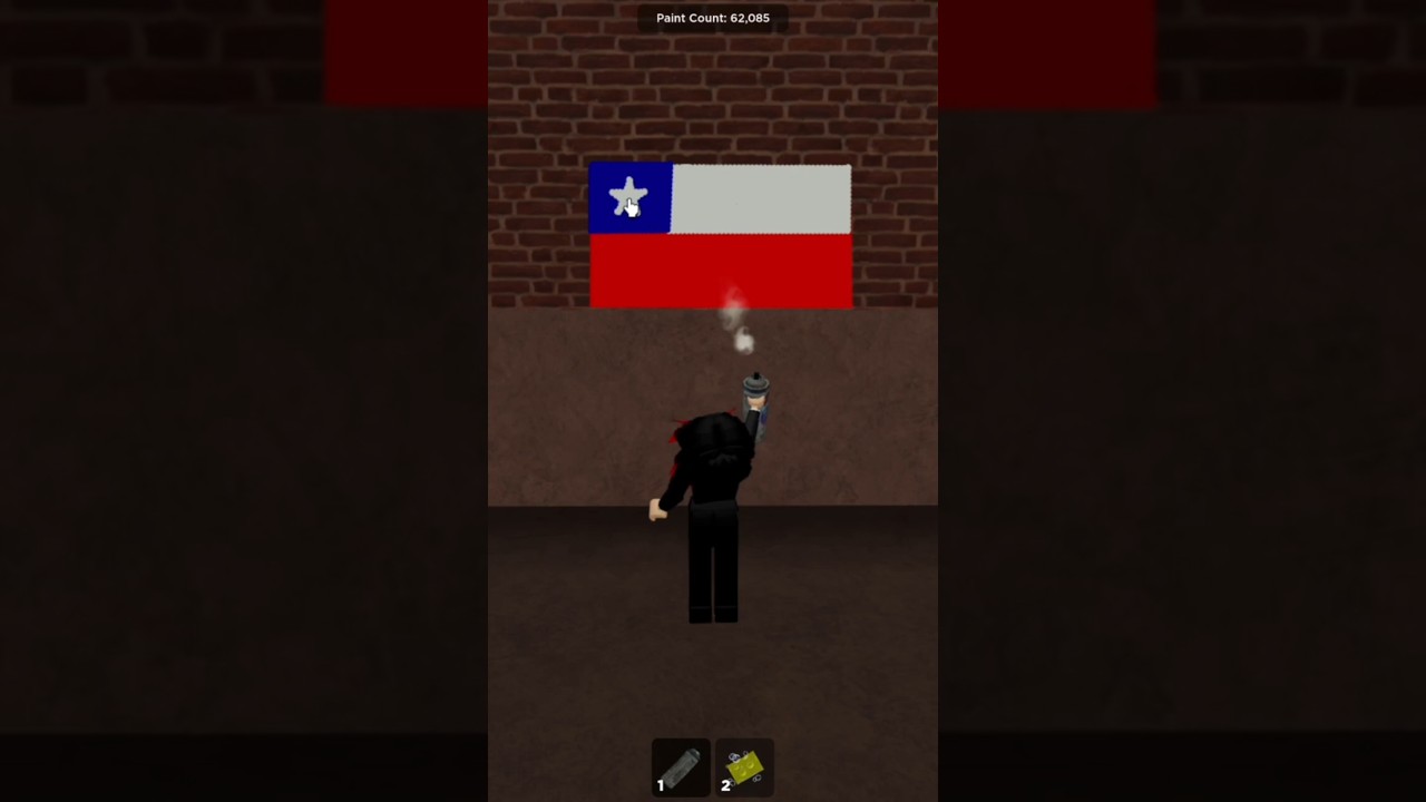 DRAWING CHILE 🇨🇱 FLAG & COMING BACK LATER #roblox #chile