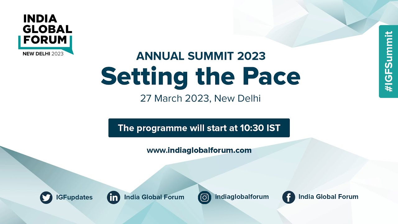 IGF Annual Summit - Setting the Pace