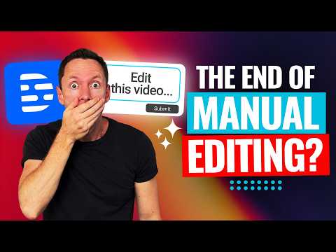Descript's NEW AI Agent: The End of Manual Video Editing? (First Look)