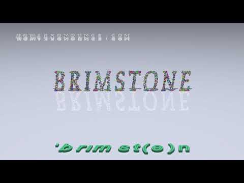 brimstone - pronunciation + Examples in sentences and phrases