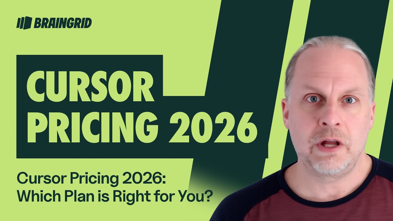Cursor Pricing Guide 2026: Which Plan is Right for You? (feat. BrainGrid)