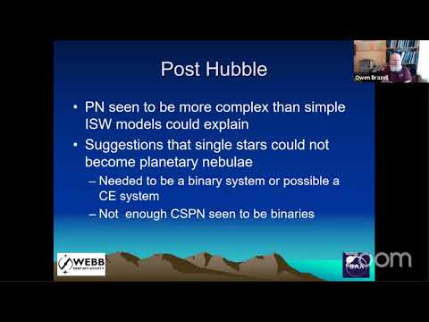 Observing Planetary Nebulae - BAA Weekly Webinar